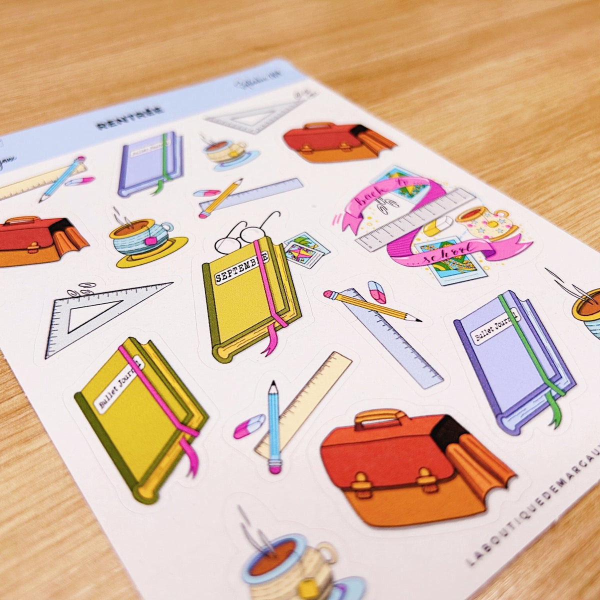 Rentrée - Stickers – La boutique de Margaux