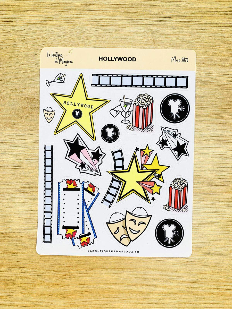 Hollywood - Stickers – La boutique de Margaux